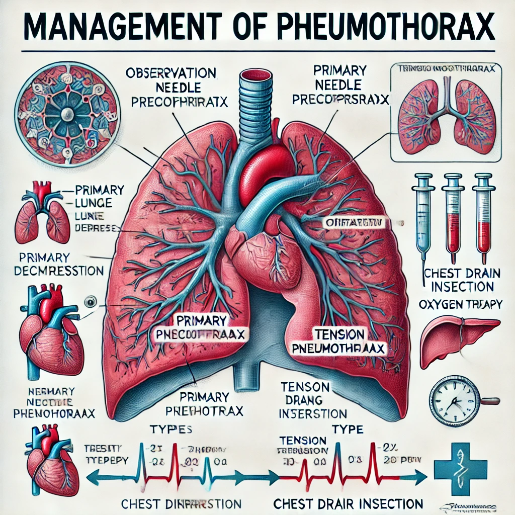 Non Iatrogenic Pneumothorax – Pneumothorax Management Guidelines – BSBF