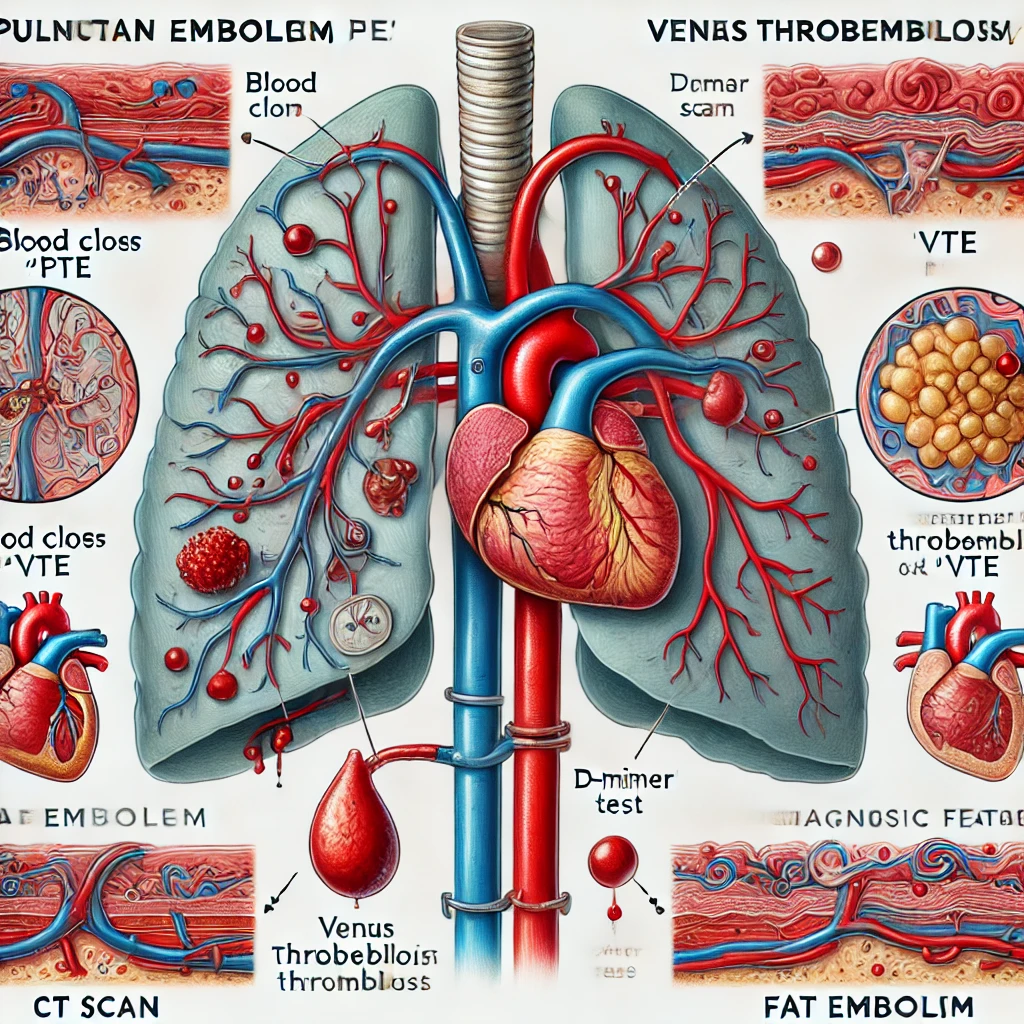 Pulmonary Embolism (PE), Venous Thromboembolism (VTE), and Fat Embolism ...